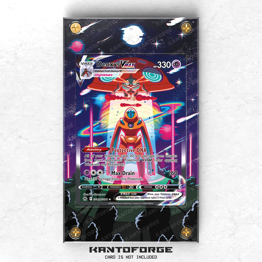 Deoxys VMAX GG45/GG70 - Pokémon Extended Artwork Display Case – KantoForge
