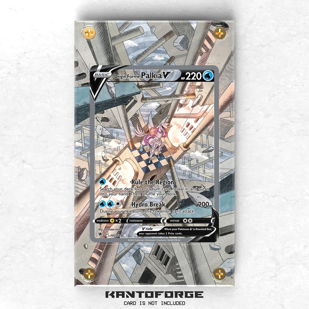 Origin Forme Palkia V 167/189 - Pokémon Extended Artwork Display Case ...