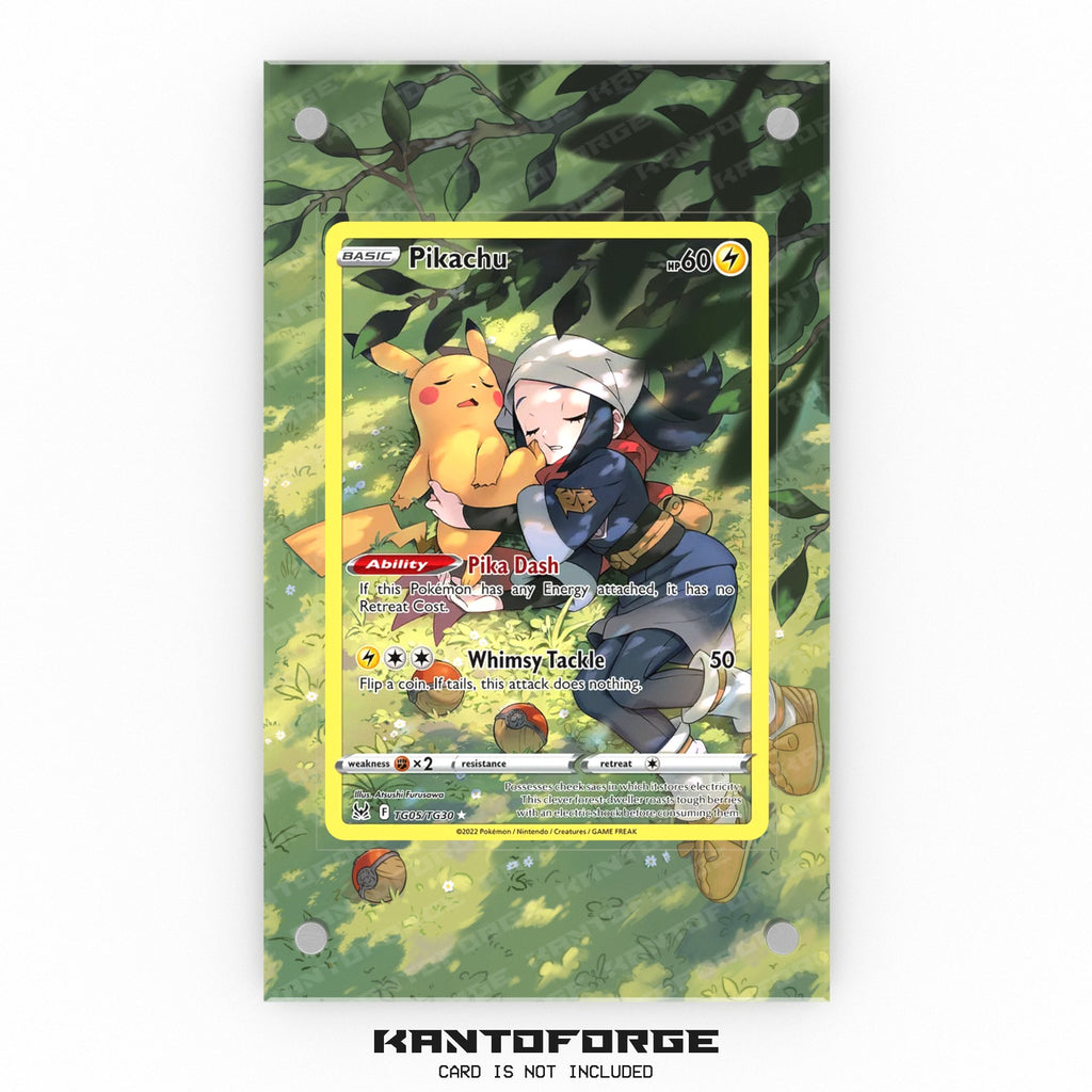Pikachu TG05/TG30 - Pokémon Extended Artwork Display Case – KantoForge