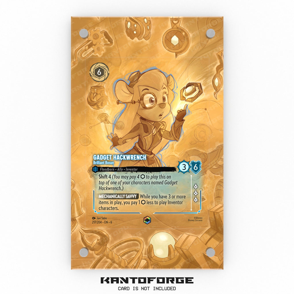 Gadget Hackwrench - Brilliant Bosun (Enchanted) - Lorcana Extended Art ...