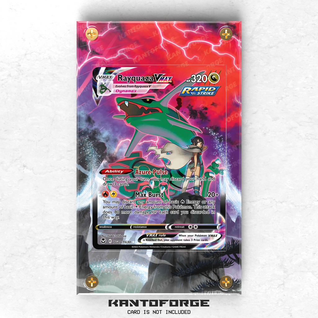 Rayquaza VMAX TG20/TG30 - Pokémon Extended Artwork Display Case ...