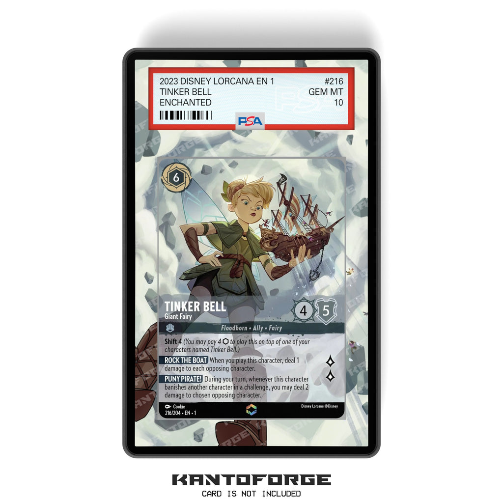Tinker Bell - Giant Fairy (Enchanted) Chapter 1 - PSA Size Graded Card ...