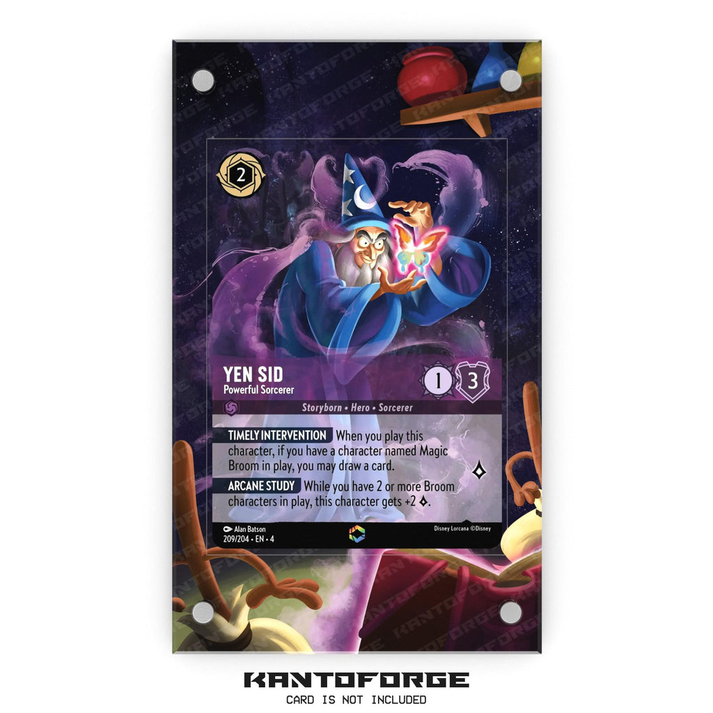 Yen Sid - Powerful Sorcerer (Enchanted) - Lorcana Extended Artwork Dis ...