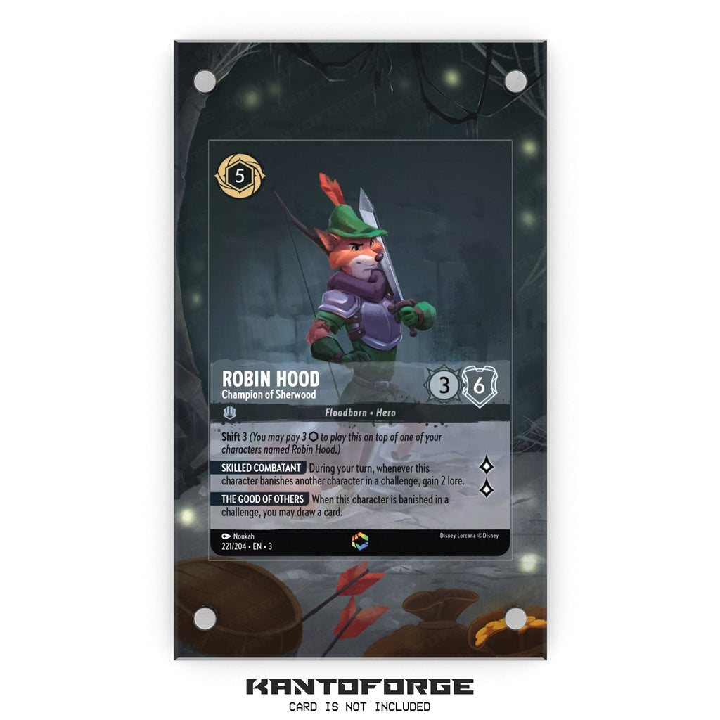 Robin Hood - Champion of Sherwood (Enchanted) - Lorcana Extended Artwo ...