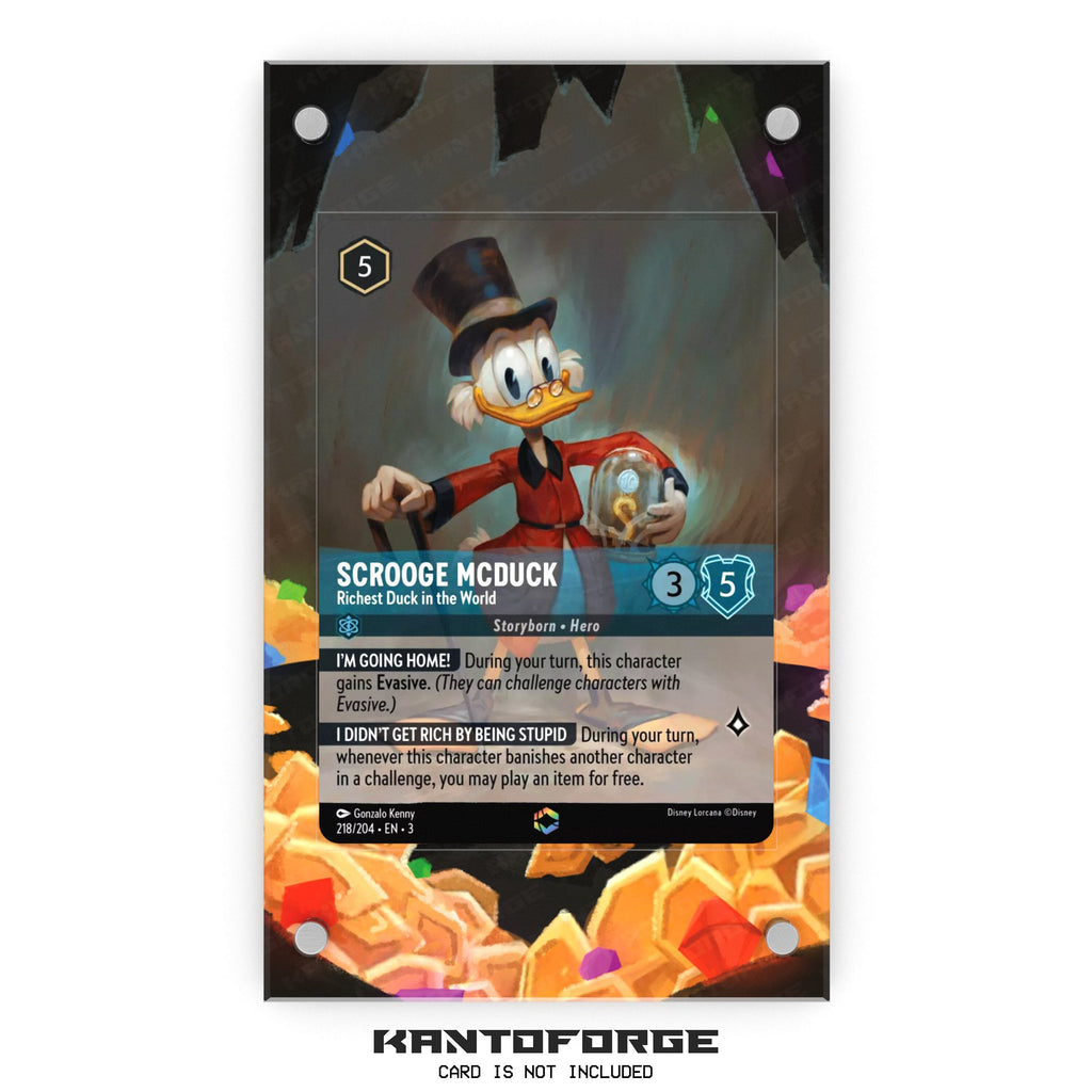 Scrooge Mcduck - Lorcana Extended Artwork Display Case – KantoForge